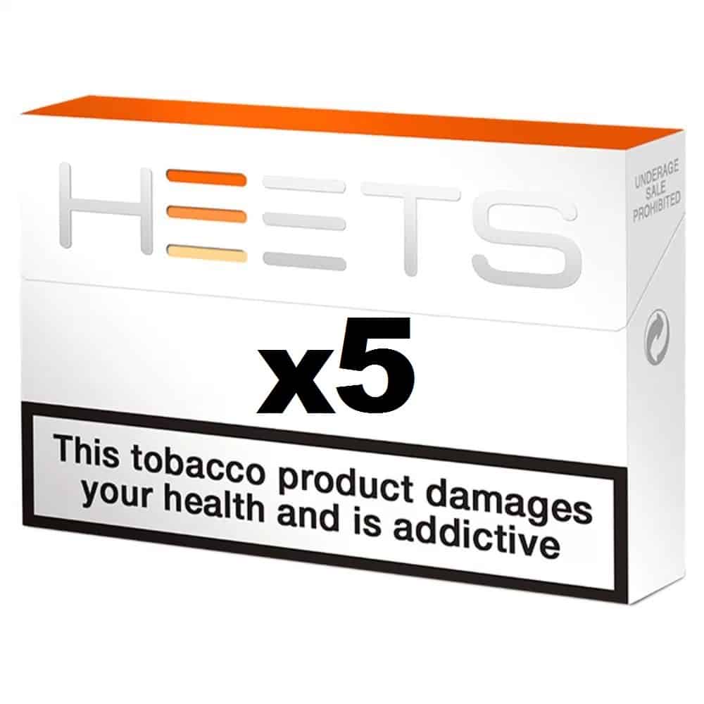iQOS HEETS Amber x 5 - Heat Not Burn