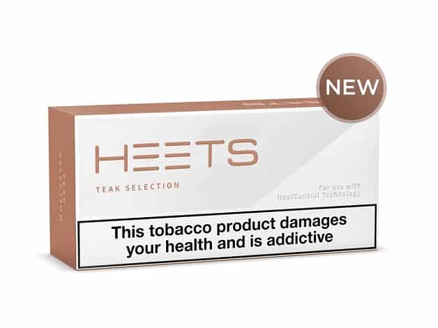 iQOS HEETS Teak x 10 (Carton) (200 HEETS) - Heat Not Burn