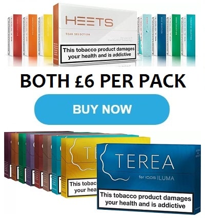 Heat Not Burn - Now selling the IQOS ILUMA and TEREA Sticks