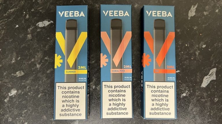VEEBA disposable vape review. - Heat Not Burn