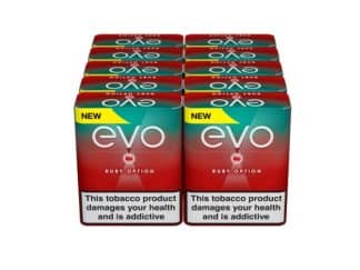 Ploom EVO Tobacco Sticks Ruby Option x 10 (Carton) (200 Sticks) - Heat ...